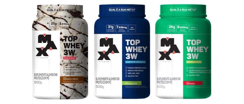 Top Whey 3W da Max Titanium é bom?