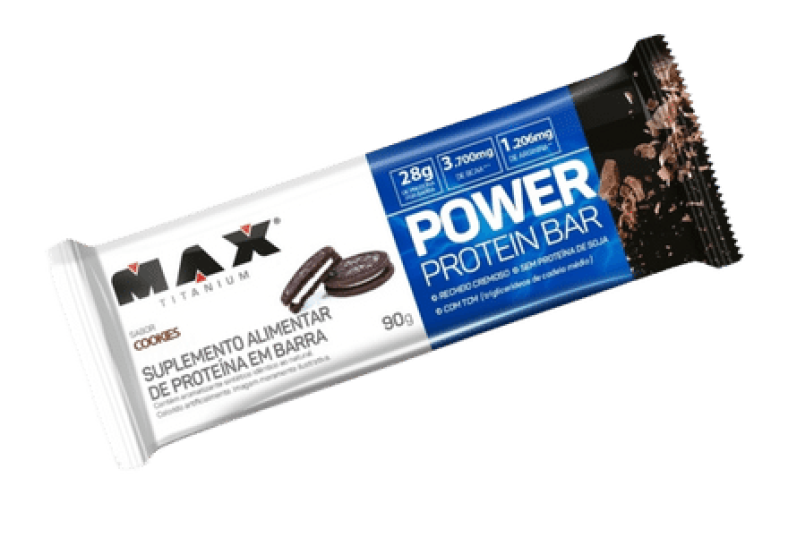 Power Protein Bar da Max Titanium é boa? Vale a pena?