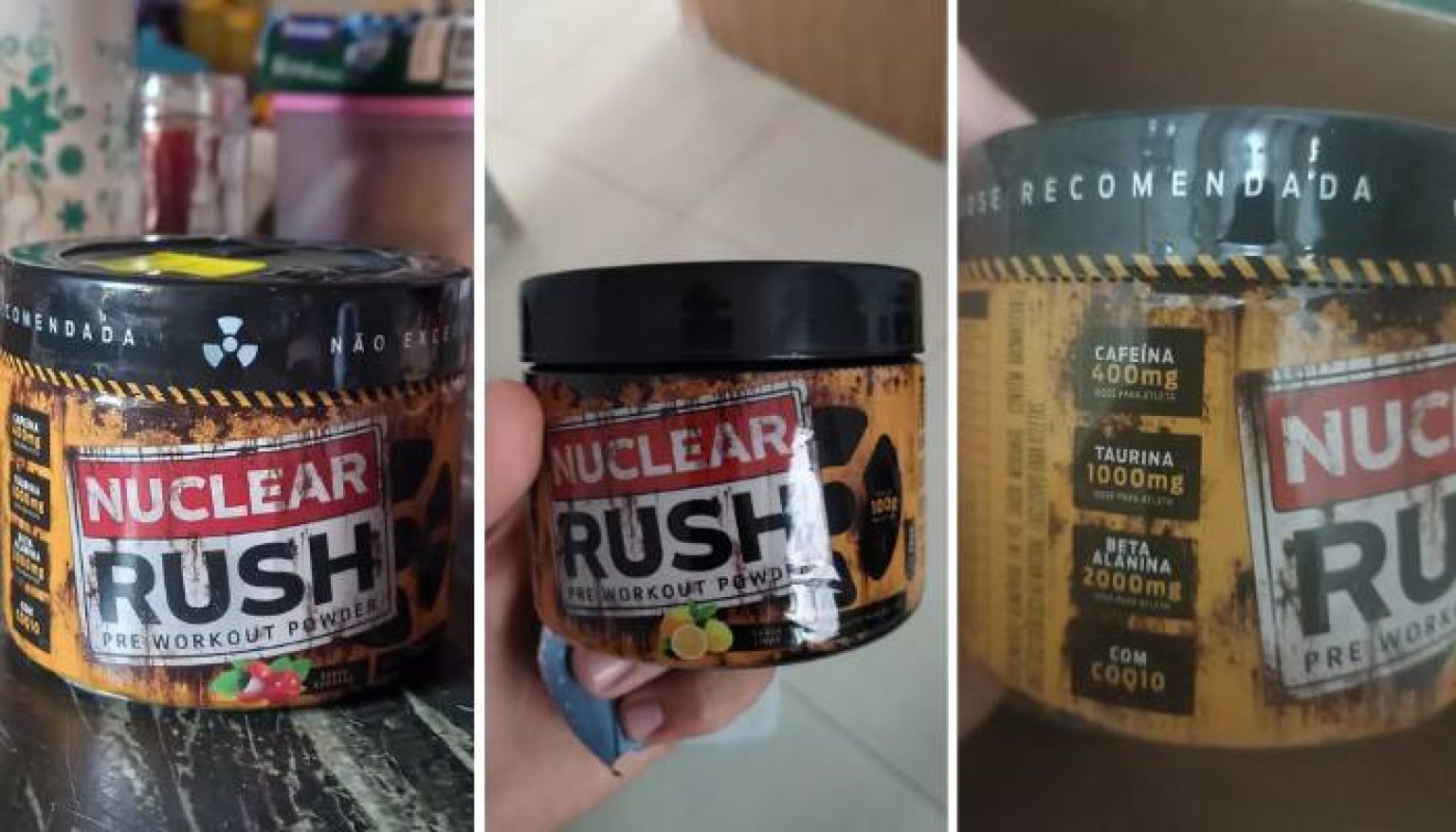 Pré-Treino Nuclear Rush é bom? Vale a pena?